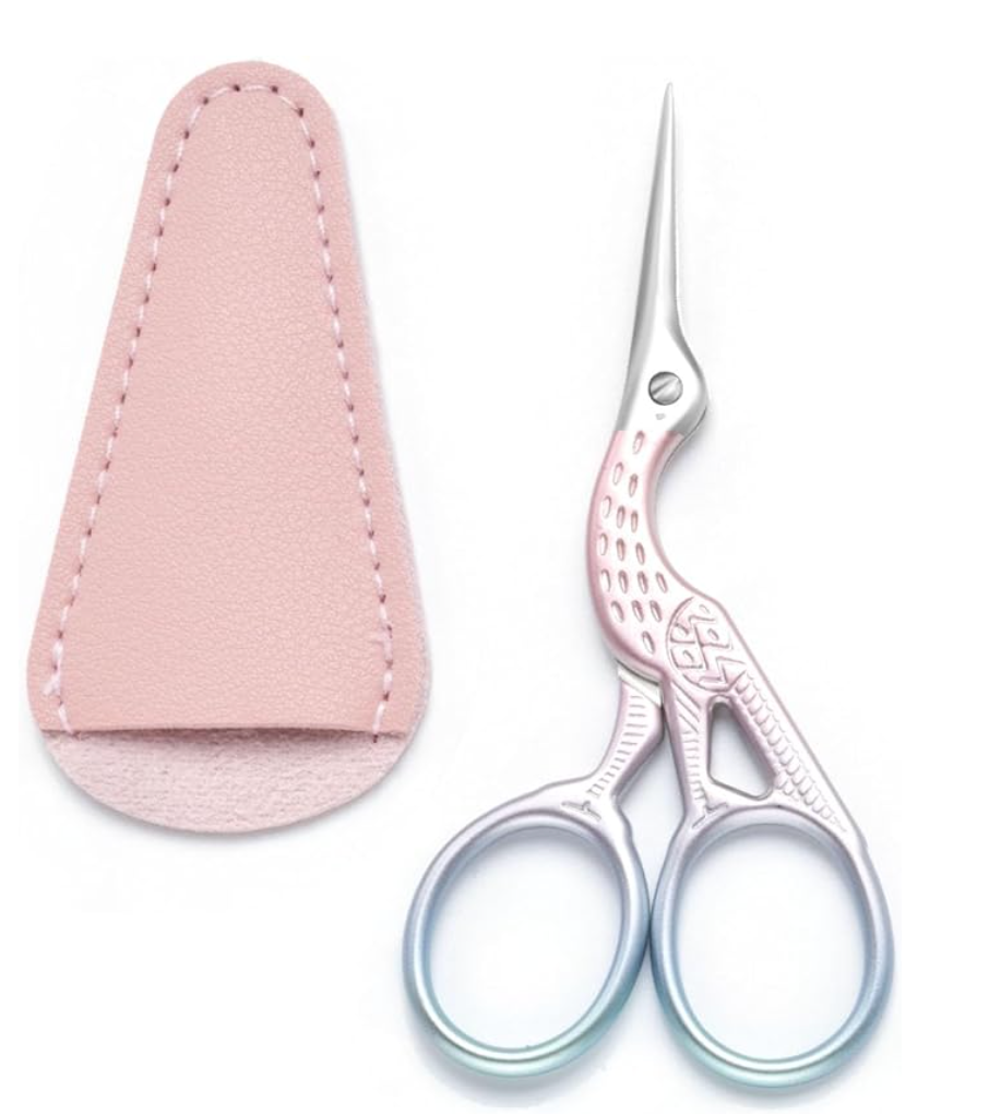 Swan Scissors with case – Knitting Hive